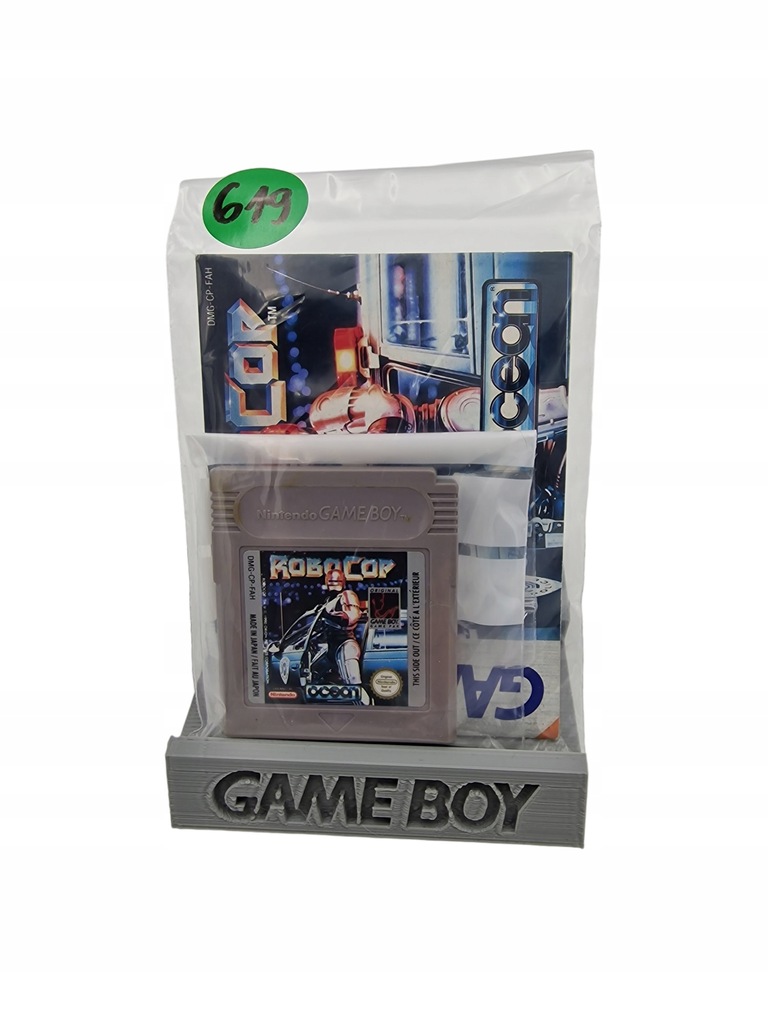 GAME BOY ROBOCOP ORYGINAŁ - 13736076940 - oficjalne archiwum Allegro