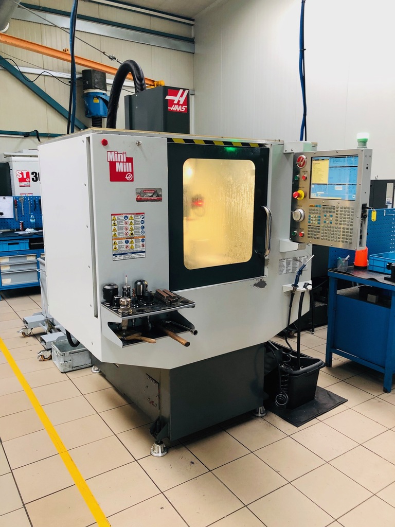 Frezarka CNC Haas MiniMill + sondy - 8567127873 - oficjalne archiwum Allegro