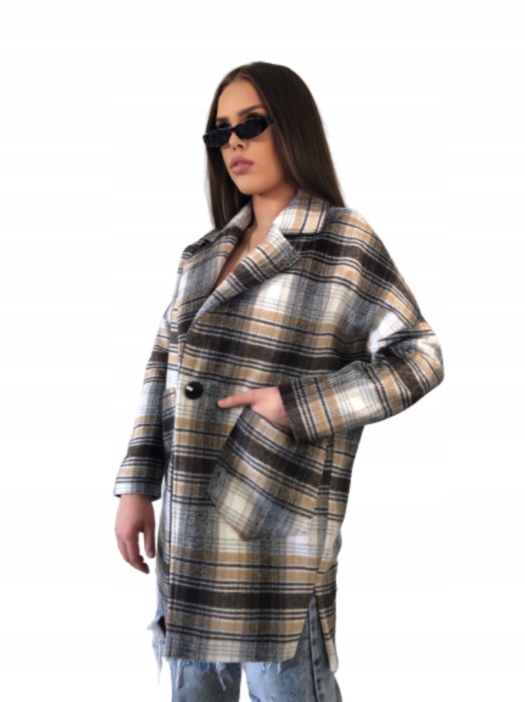 KURTKA_Płaszcz_POLWAR_KRATA _S - 10714048967 - oficjalne archiwum Allegro