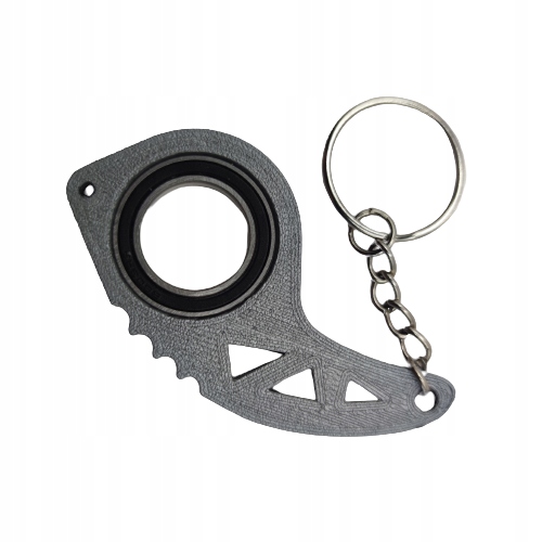 Keyspinner Keyrambit - Fidget Spinner - brelok do kluczy - Silver Key ...