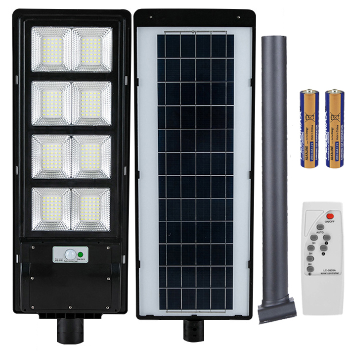 LAMPA ULICZNA LATARNIA SOLARNA 360W PILOT + UCHWYT - 10109557666 - oficjalne archiwum Allegro