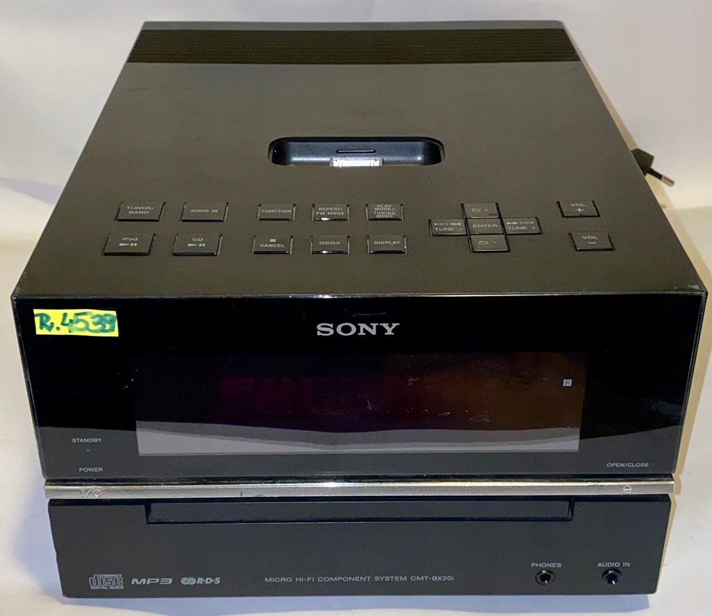 MINI WIEŻA SONY CMT-BX20i 50W CD/MP3 AUX+iPod/4539 - 13193288142 ...