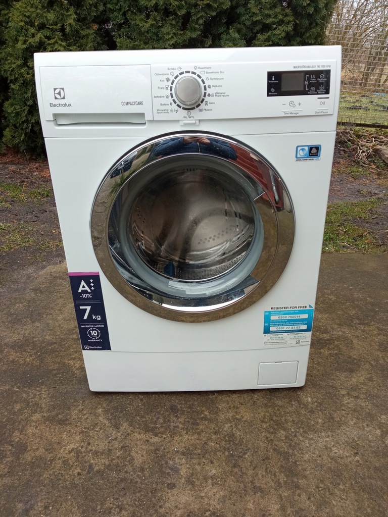 Pralka Electrolux 7kg 1000RPM INVERTER SLIM 45CM - 13335230137 ...
