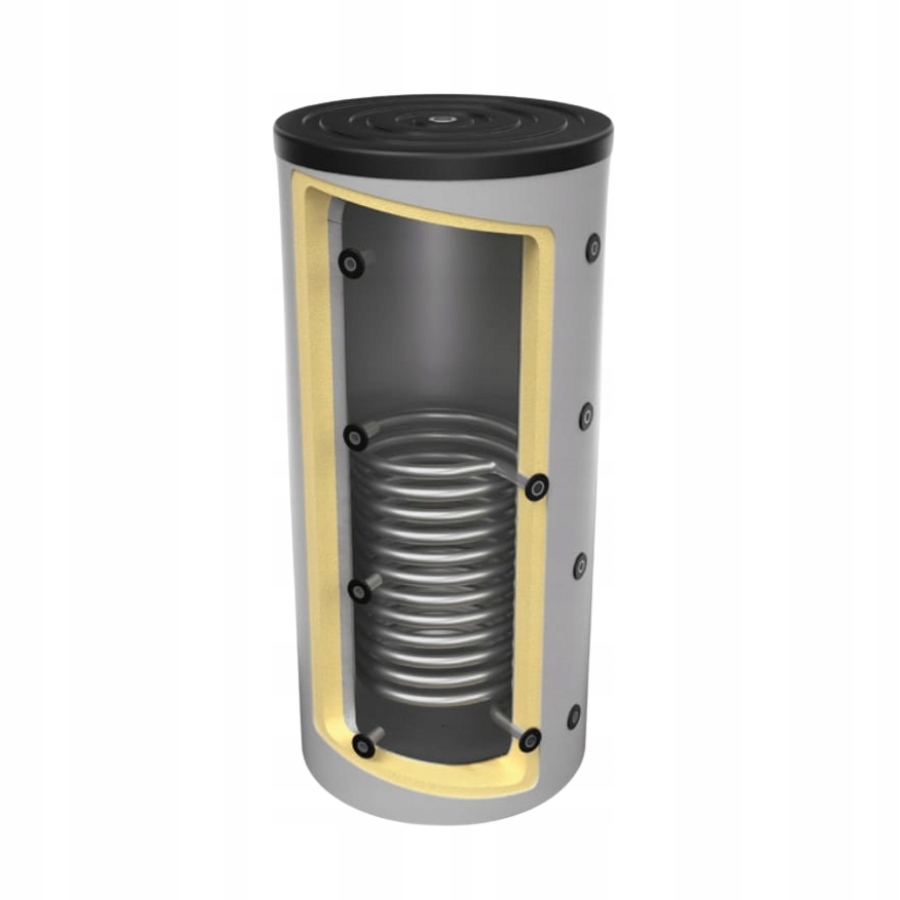 Zbiornik buforowy OEM BLACK 1000l z wężownicą - 12807780003 - oficjalne archiwum Allegro