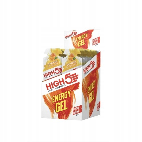 High5 Żel energetyczny POMARAŃCZOWY 20X40gr - 13629086333 - oficjalne ...