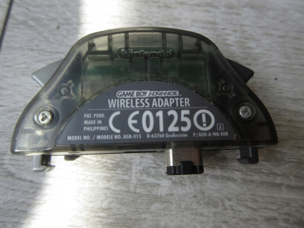 ORYGINALNY WIRELESS ADAPTER NINTENDO GAME BOY ADVANCE BDB STAN ...