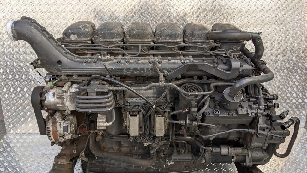 SILNIK KOMPLETNY SCANIA R 420 HPI EURO 5 DC1215 - 12242822169 ...