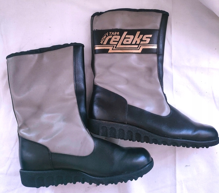 Buty RELAKS PRL kozaki Nowy targ - 12792251518 - oficjalne archiwum Allegro