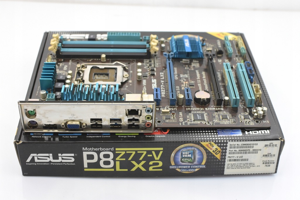 ASUS P8Z77-V LX2 BOX Sklep Gwarancja - 8907362577 - oficjalne archiwum Allegro
