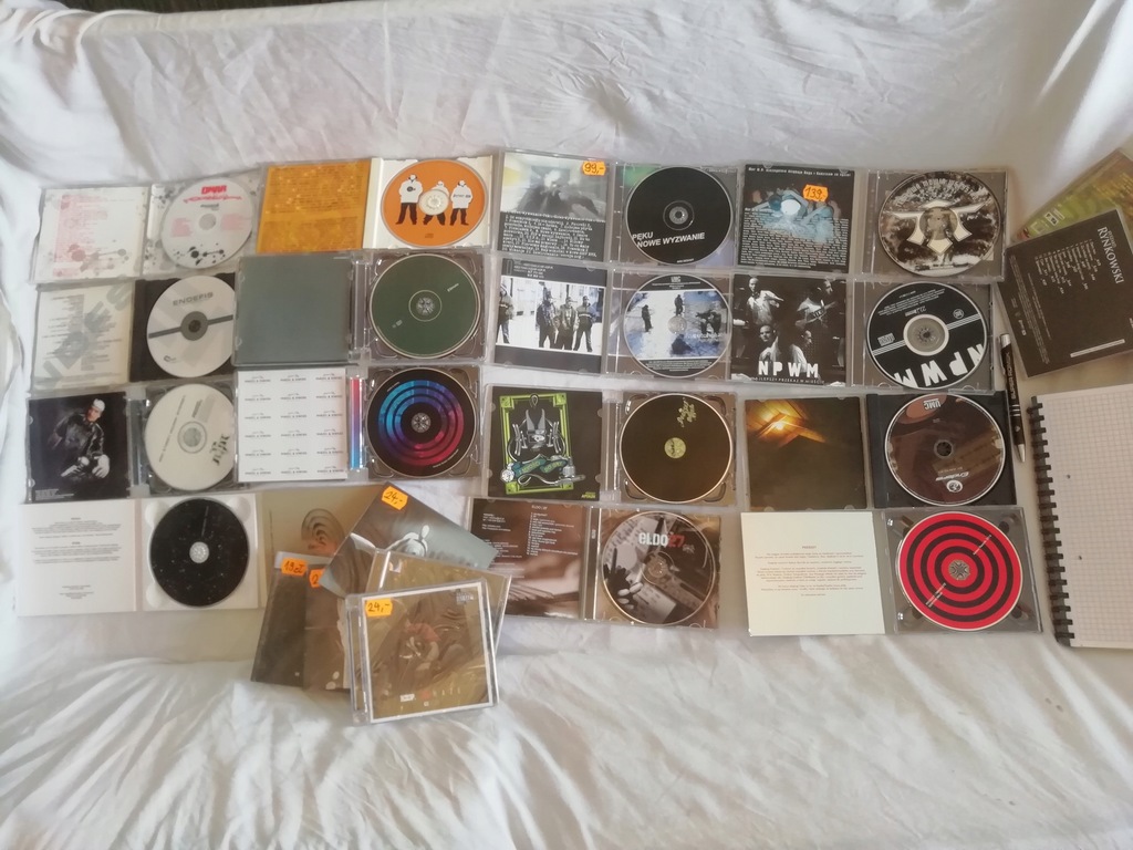 ZESTAW PŁYT CD RAP HIP-HOP PL POLSKI PIERWSZE WYD! - 8335128211 ...