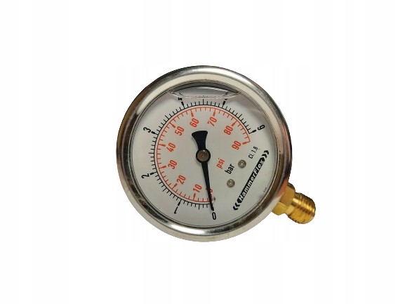 MANOMETR GLICERYNOWY DOLNY RADIALNY 0-6bar - 11281372759 - oficjalne archiwum Allegro