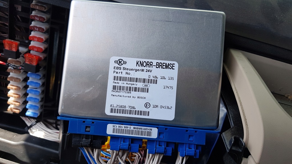 MAN TGX TGS STEROWNIK KOMPUTER EBS 81.25808-7086 - 8430125519 ...