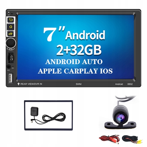 RADIO SAMOCHODOWE 2 DIN ANDROID 11 NAWIGACJA 2GB - 15498177455 - oficjalne archiwum Allegro