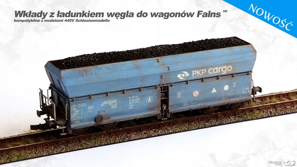 Wkłady z ładunkiem węgla do wagonów 440V Falns - 14069912210 ...
