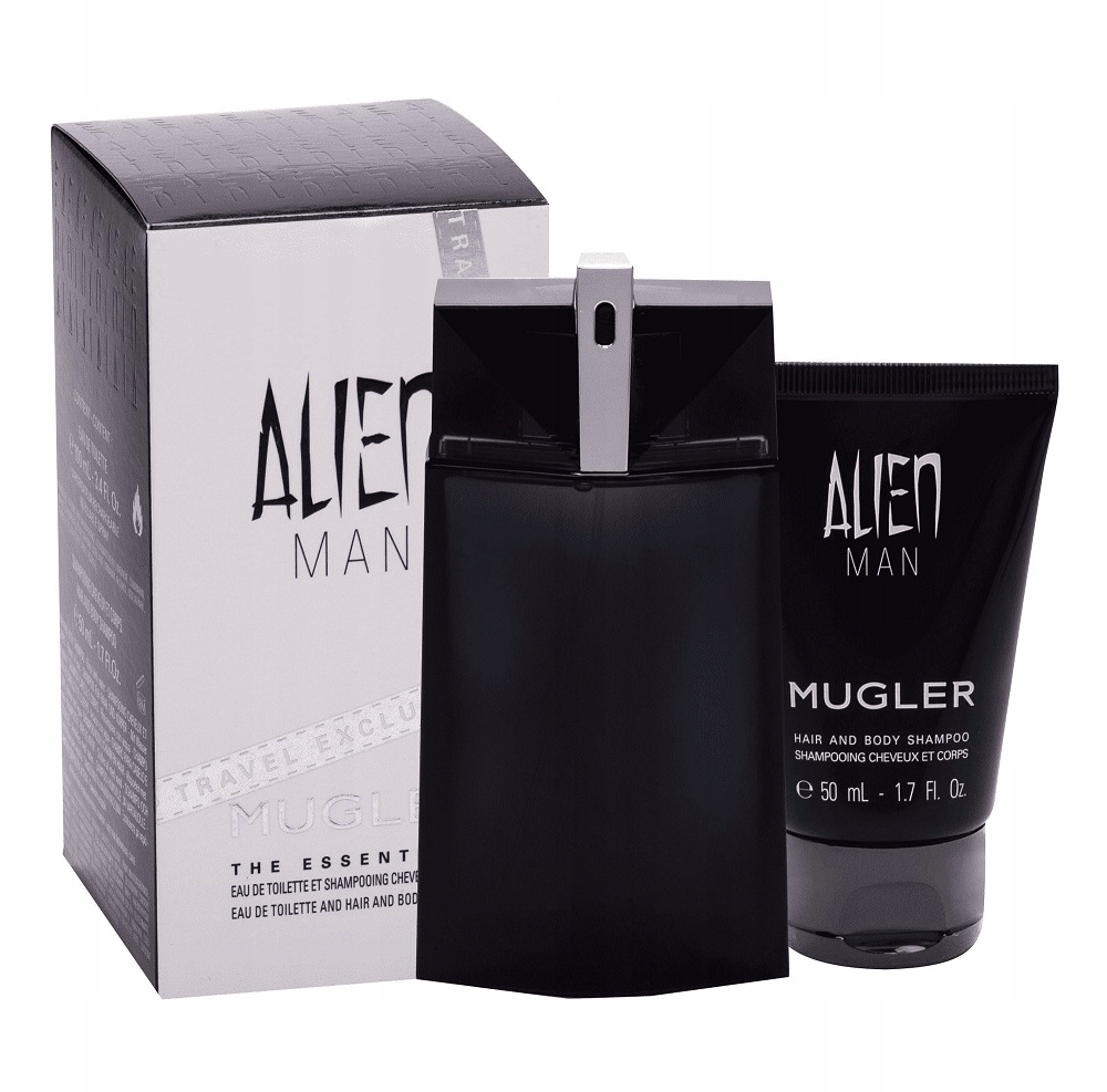 Thierry Mugler Alien Man zestaw 100ml EDT + żel - 11798924906 ...