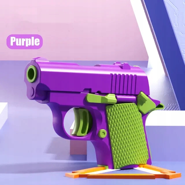 Hot 3D Printing Gravity Knife Gun Fidget Toys Cartoon Plastic Radish ...