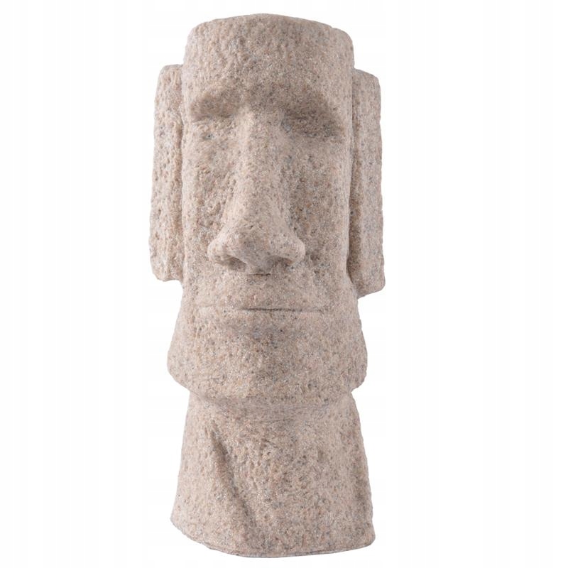 Moai Statue Hand Carved Sandstone Sculpture Home - 13081644870 - oficjalne archiwum Allegro