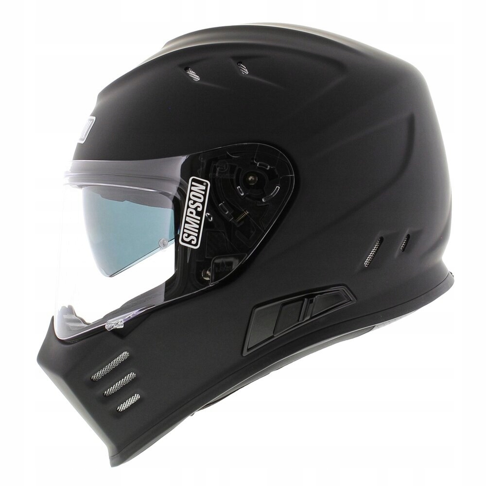 KASK MOTOCYKLOWY VENOM SIMPSON CZARNY MAT M 57-58 - 14365257162 ...