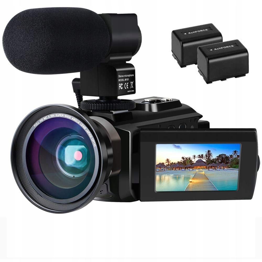 Kamera wideo 4K Ultra HD Wi-Fi 48MP IR - 13284973716 - oficjalne ...