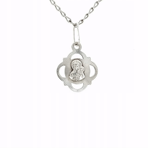 Srebrna przywieszka Maryjka - 15054607120 - oficjalne archiwum Allegro