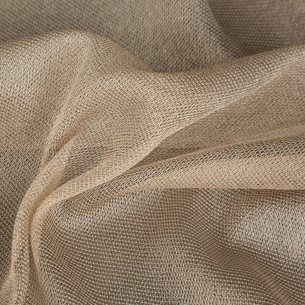 ZŁOTA TKANINA FIRANA NA METRY GŁADKI BATYST 300 - 10790686074 - oficjalne archiwum Allegro