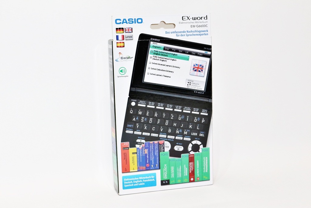 TRANSLATOR EX-WORD CASIO EW-G6600C - 10523261682 - oficjalne archiwum ...