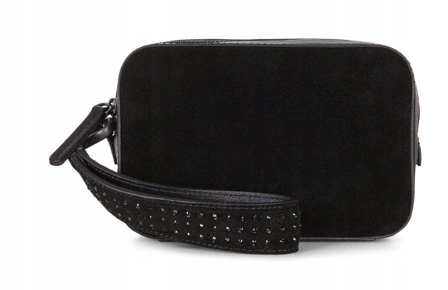 ecco TORBA czarna skóra kopertówka torebka ECCO - 12550469816 ...