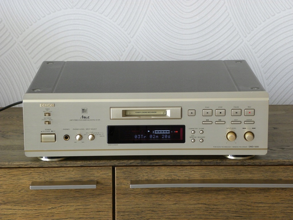 DENON DMD-1000 - piękny i solidny minidisc - 8378934141 - oficjalne ...