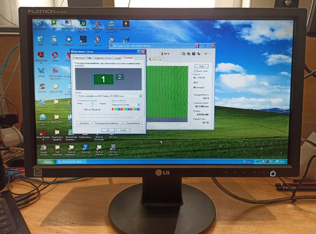 Monitor LG Flatron W1946S-BFW .AEUDOPN 1366x768 - 12674242201 ...