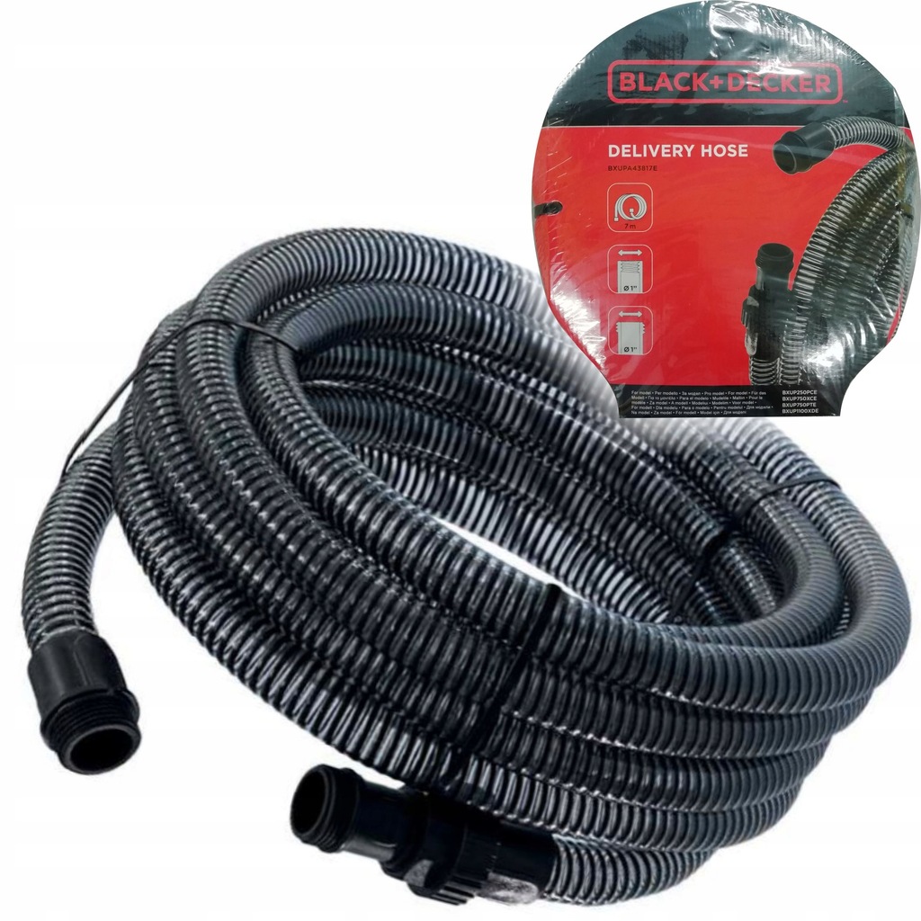 WĄŻ TŁOCZNY WODY POMPA OGRODOWA HYDROFOR 7M 1CAL - 9626506340 ...