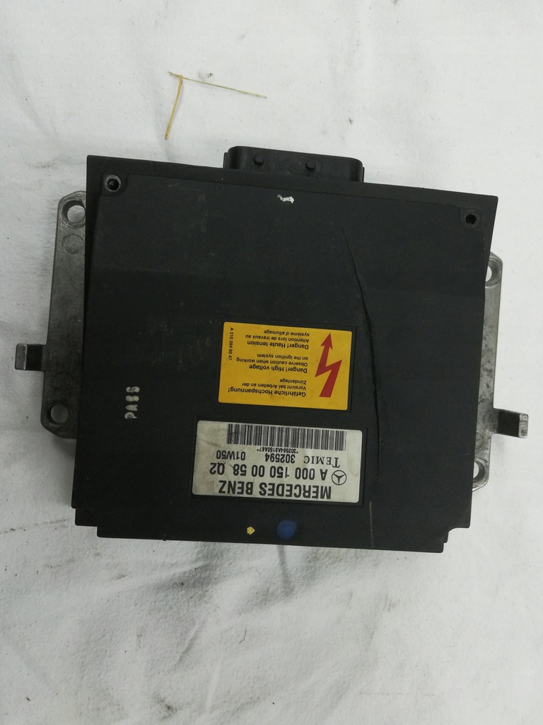 Sterownik moduł zapłonu A0001500058 Mercedes Temic - 8600325076 ...