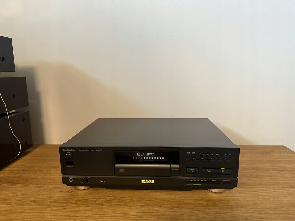 TECHNICS SL-PS50 ODTWARZACZ CD TOP FRONT WYŚWIETLACZ JAK NOWY SPRAWNY ...