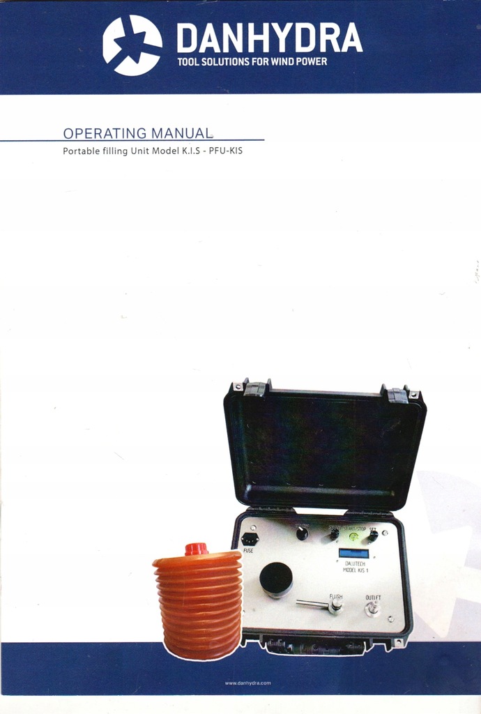 DANHYDRA PFU-KIS 1 JEDNOSTKA SMARUJACA DO TURBIN - 13240918038 ...