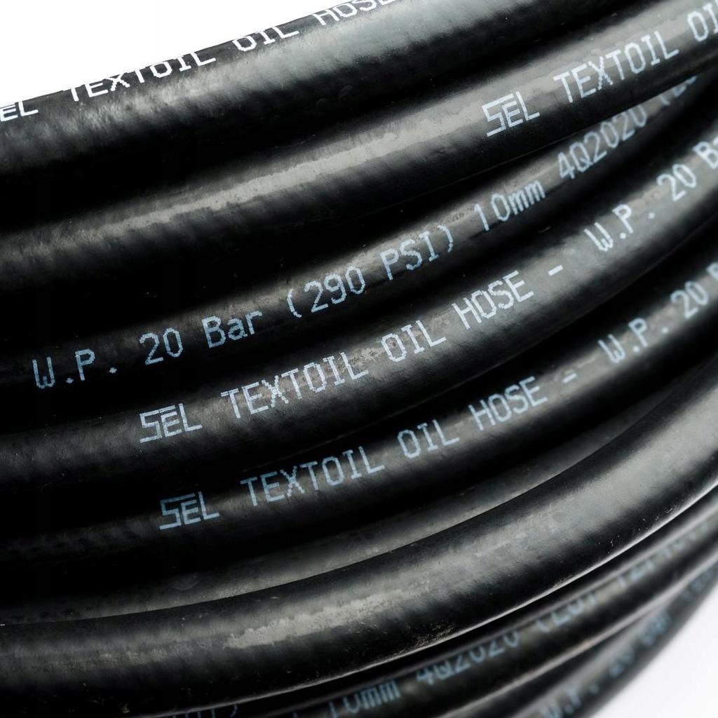 Wąż gumowy do paliw benzyn przewód paliwowy 19mm 20bar MOCNY ...