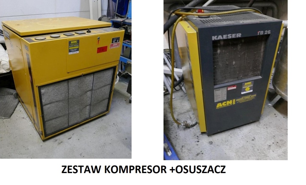 KOMPRESOR Kaeser SK19 + Osuszacz Kaeser TB26 - 12973762077 - oficjalne archiwum Allegro