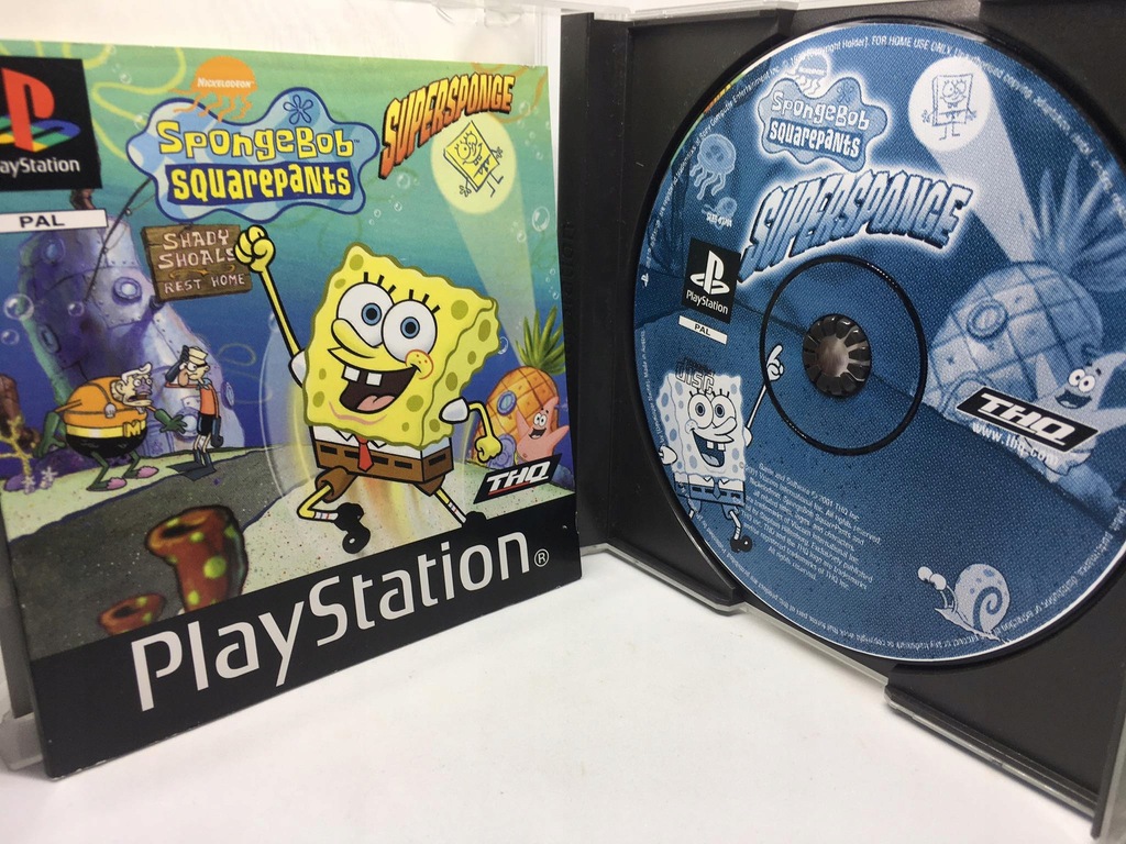 Spongebob Squarepants: Supersponge PSX PS1 - 9526854850 - oficjalne ...