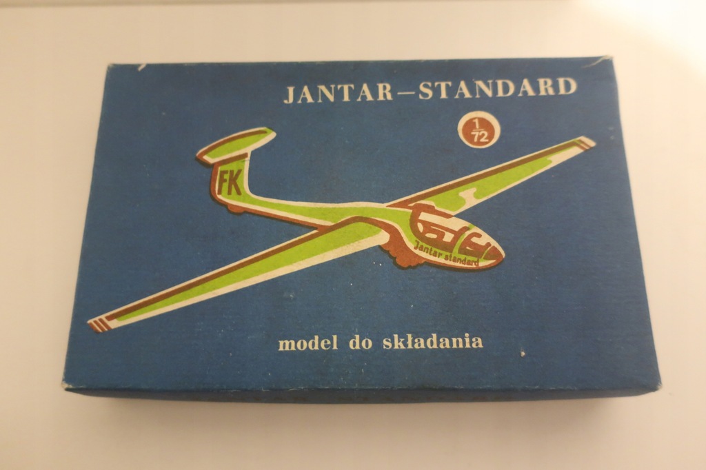 zabawka PRL samolot model do składania Jantar - 13070851789 - oficjalne ...