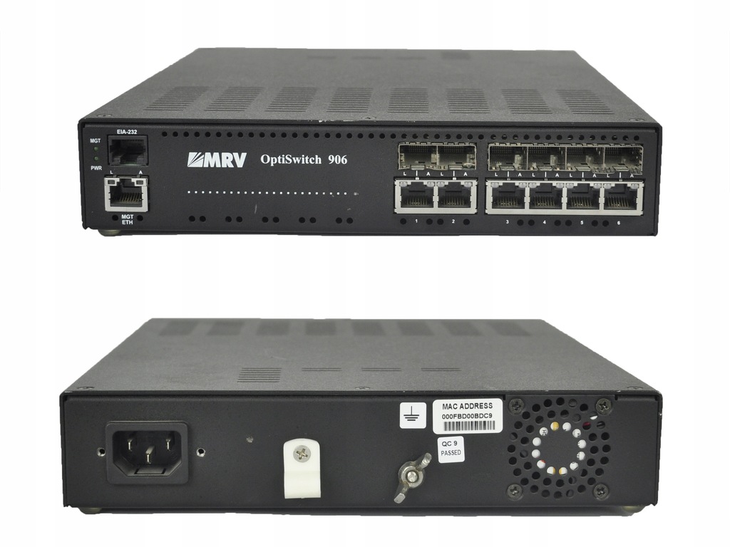 MRV OptiSwitch 906 6xTri-Mode - 7296577894 - oficjalne archiwum Allegro