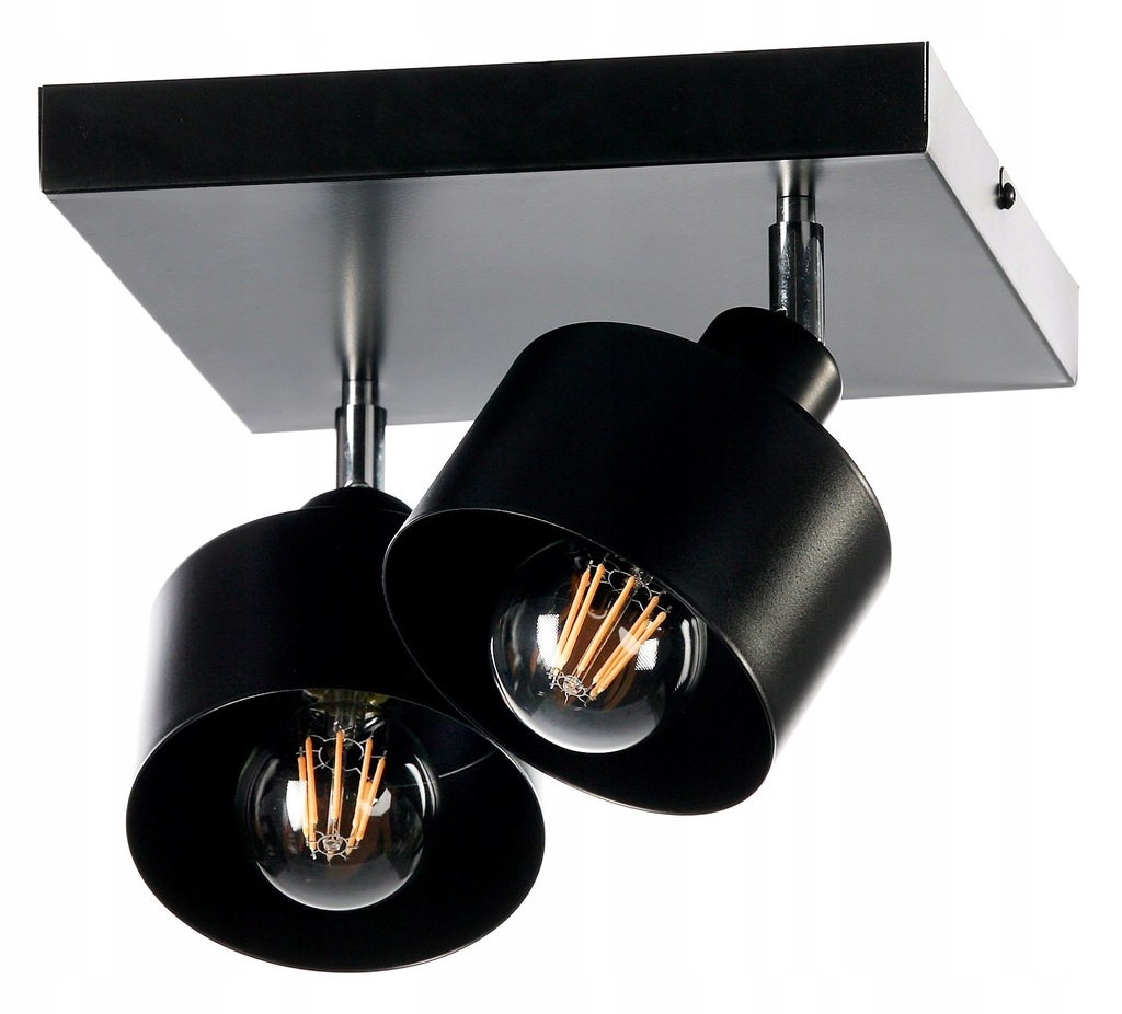 Nowoczesny Plafon Lampa Sufitowa Regulowana E27 - 12818661052 ...