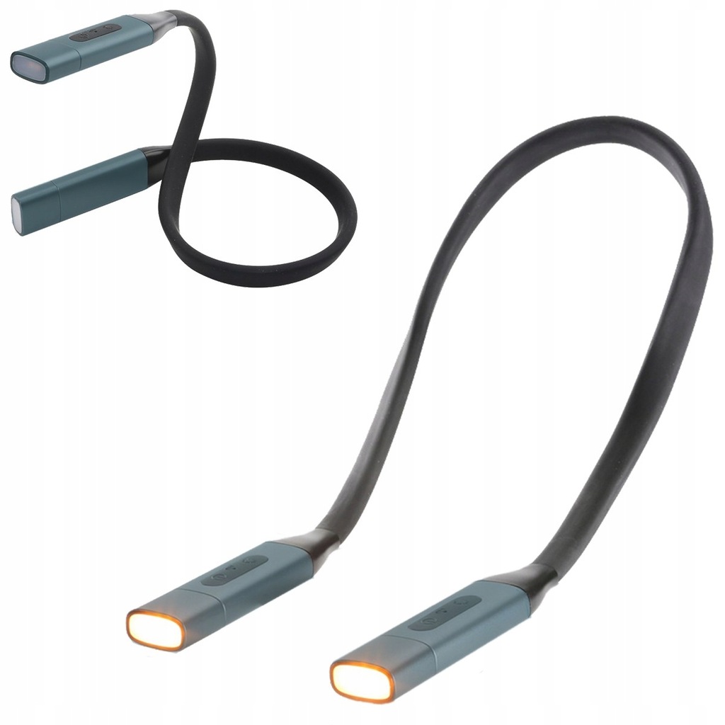 Lampka do czytania na szyję LED USB elastyczna - 12939193681 - oficjalne archiwum Allegro