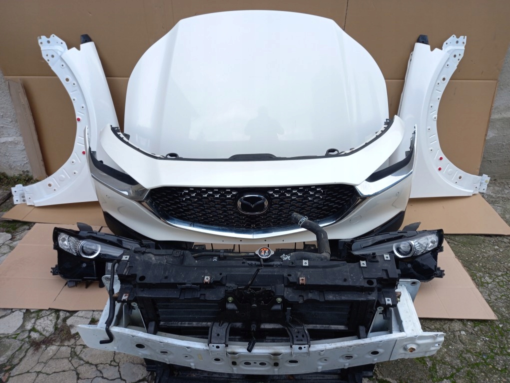 MASKA PAS PRZEDNI CHŁODNICE ZDERZAK LAMPY BŁOTNIKI MAZDA CX-30 HYBRID ...