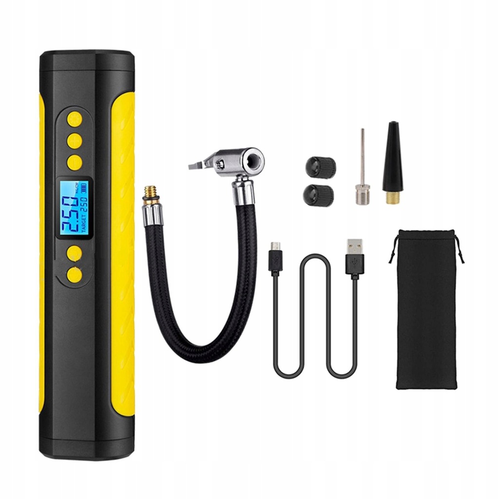 Mini Portable Air Compressor with LED Cordless - 13085017257 ...