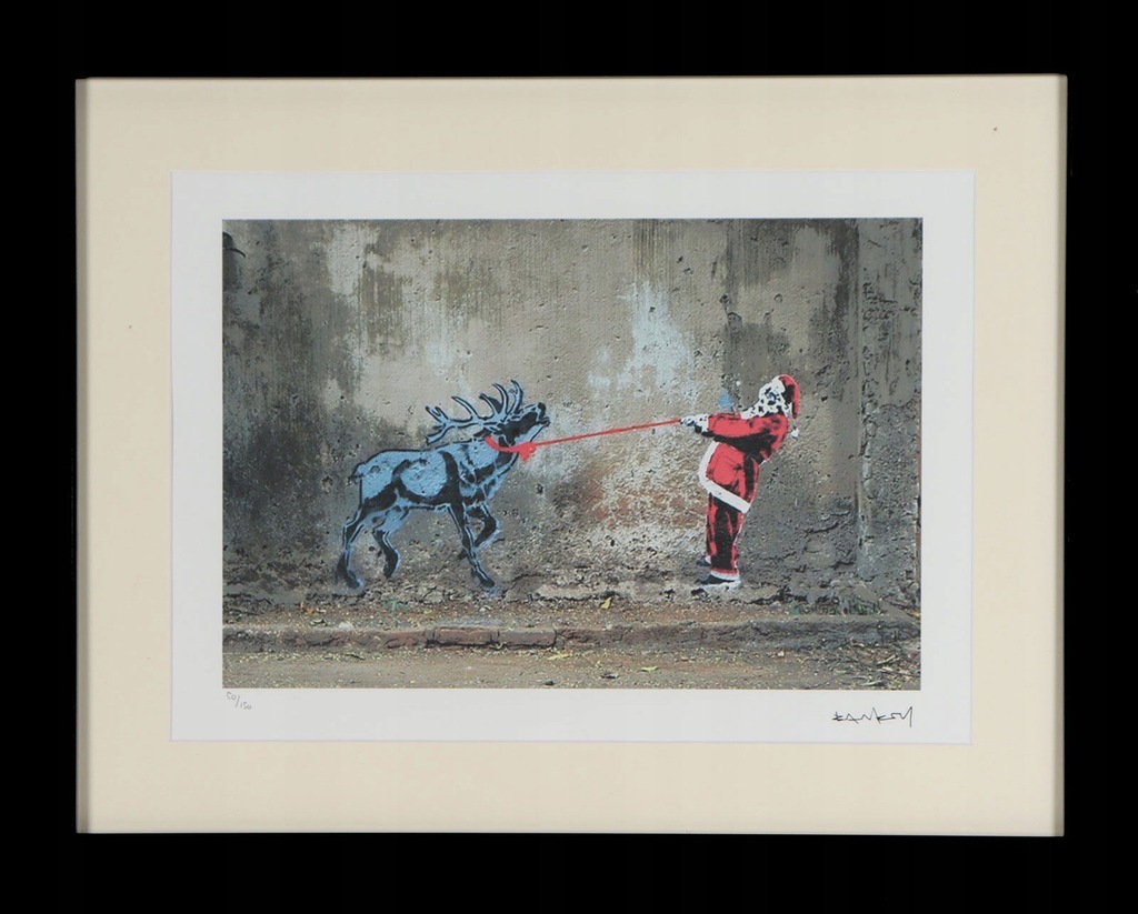 BANKSY (1974 - ) - "Merry Christmas" - 11507569731 - oficjalne archiwum ...