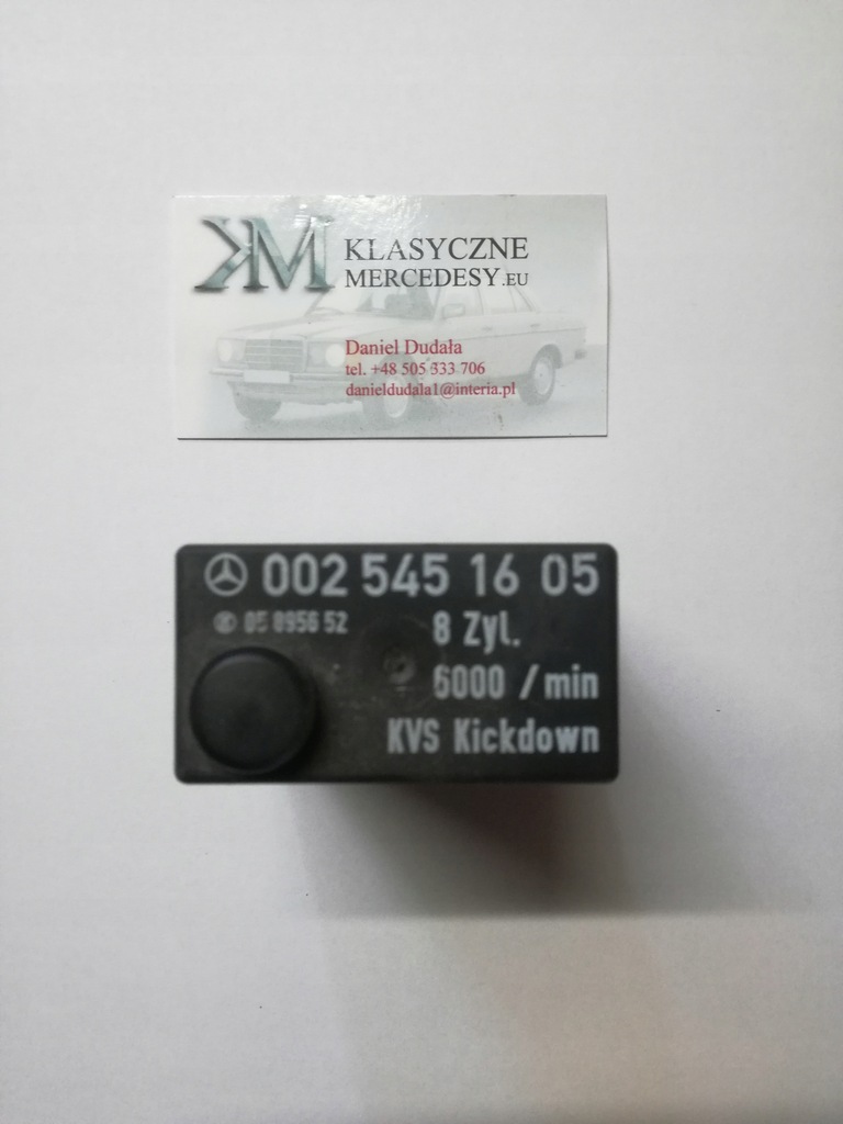 PRZEKAŻNIK MERCEDES 107SL W126 560 0025451605 - 12373831343 - oficjalne ...