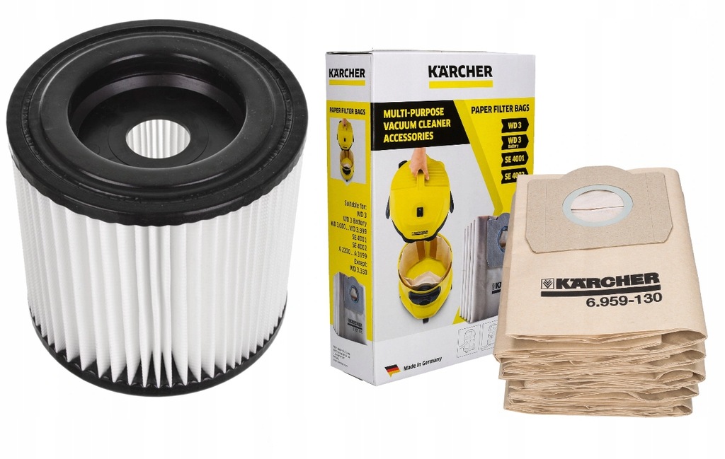 KARCHER WORKI WD 3 + FILTR ZMYWALNY - 10655006352 - oficjalne archiwum ...