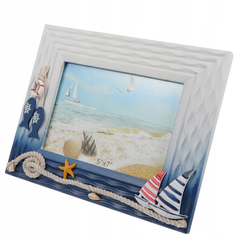 Nautical Photo Frame Rustic Decor Picture Frames - 13597761629 ...