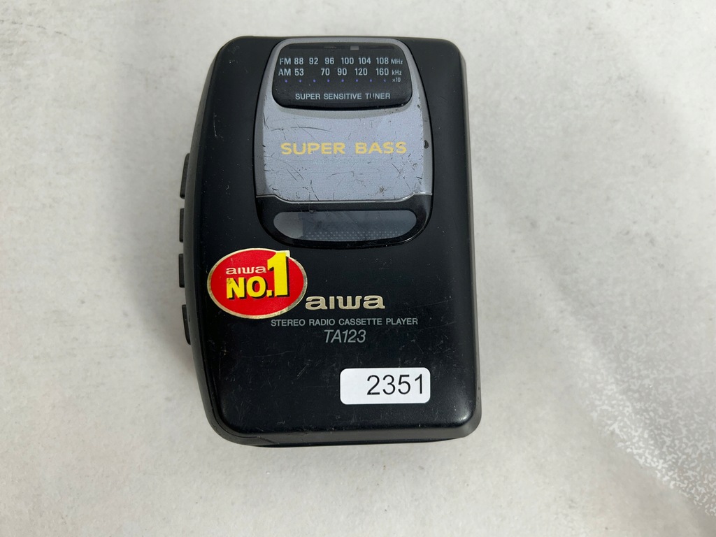 Walkman Aiwa HS-TA123 - 13662974326 - oficjalne archiwum Allegro