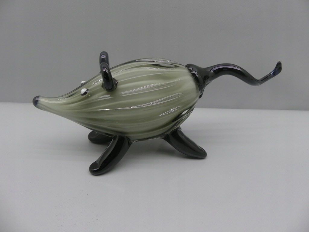 MYSZA FIGURKA ZE SZKŁA MURANO! - 13070290254 - oficjalne archiwum Allegro