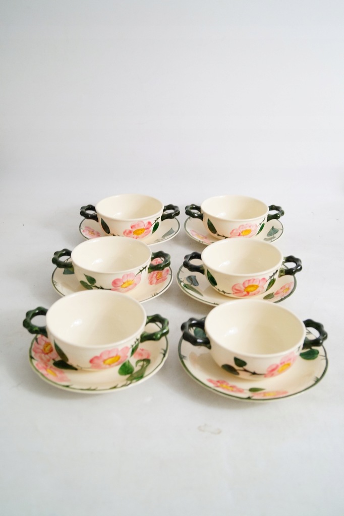 VILLEROY BOCH wild rose 6 x bulionówka - 11952651708 - oficjalne archiwum Allegro