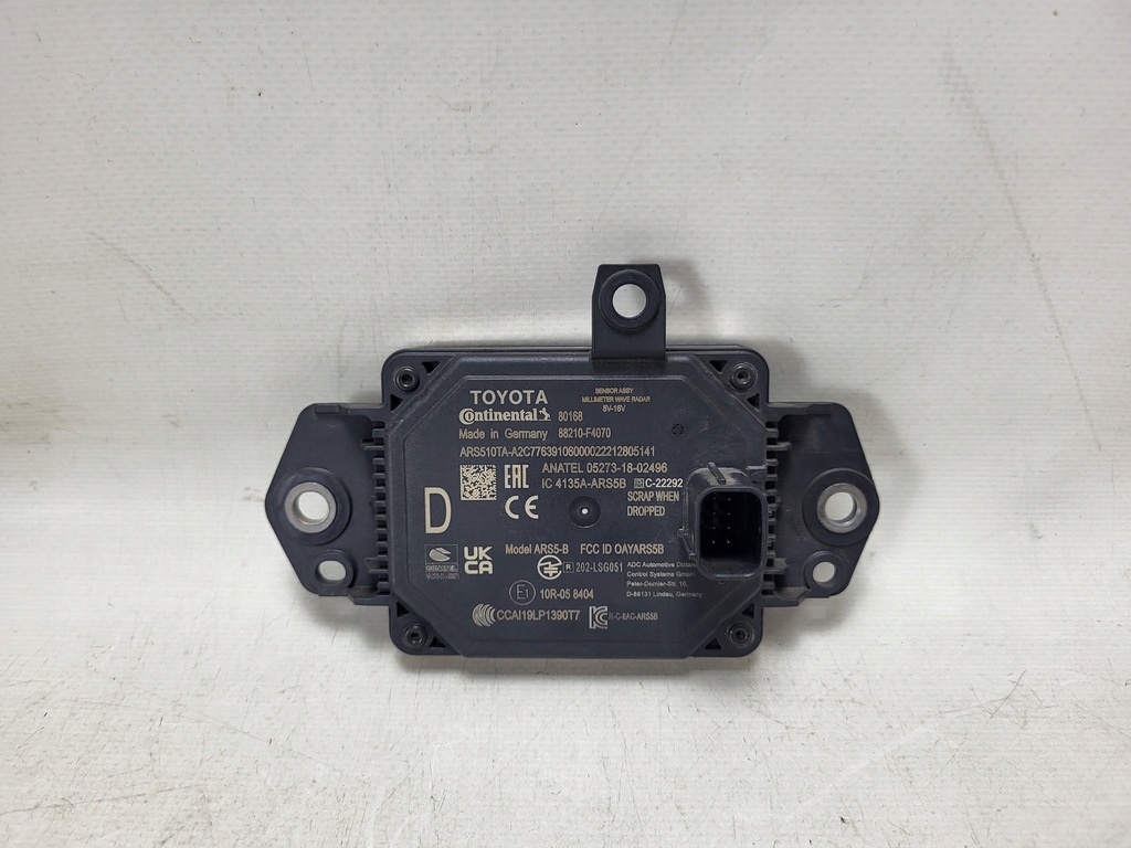 TOYOTA C-HR LIFT RADAR ACC distronic sensor - 14209129793 - oficjalne ...